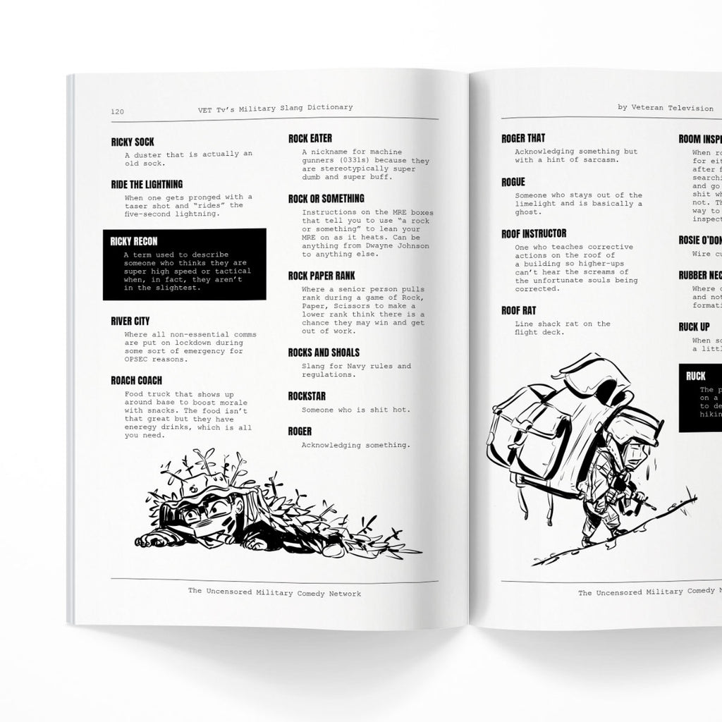 VET Tv's Military Slang Dictionary - ORDER NOW