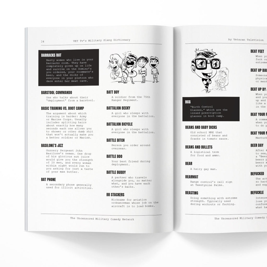 VET Tv's Military Slang Dictionary - ORDER NOW